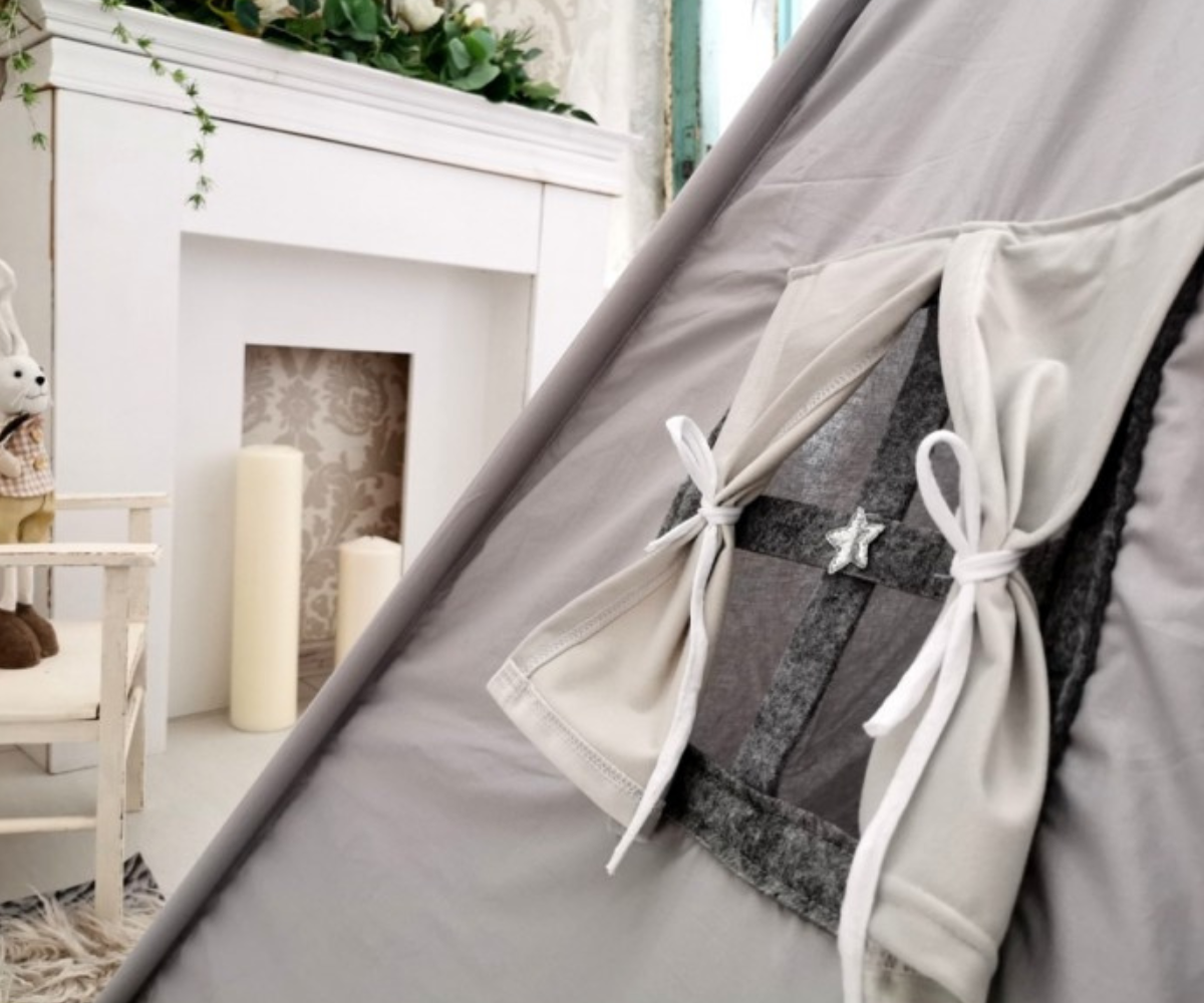 Tipi telk Rebane + alusmatt ja 3 patja